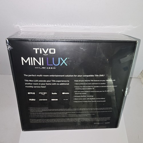 TiVo Mini LUX Additional Room Companion for TiVo EDGE DVRs SEALED ...