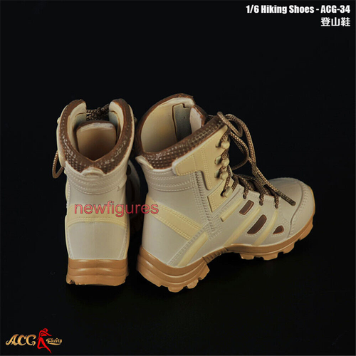 ACGTOYS ACG-34 1:6 Hollow Combat Boots Hiking Shoes For 12inch Male ...