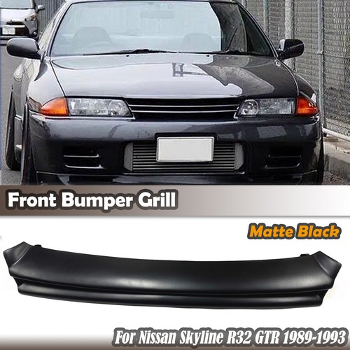 1989-1993 1991 Nissan Skyline R32 GTR Front Bumper Grill Grille Matte ...
