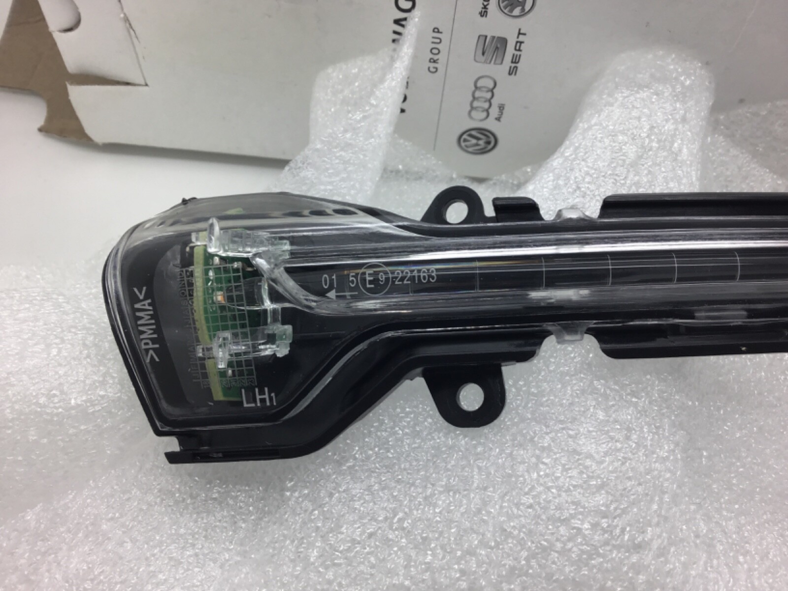 Genuine SEAT Leon Left Side Integrated Wing Mirror Indicator Unit P/n ...