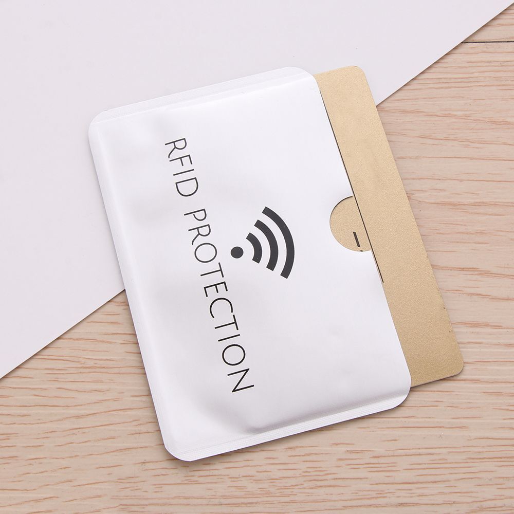 Covers Blocking Reader Aluminium ID Card Holder Anti Rfid Anti-theft ...