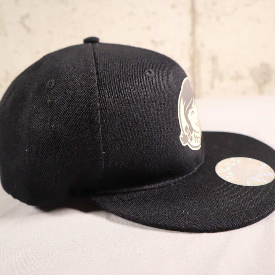 Wendys' Logo Mom Flat Bill Cap Hat Apollo Exclusive Black Snapback ...