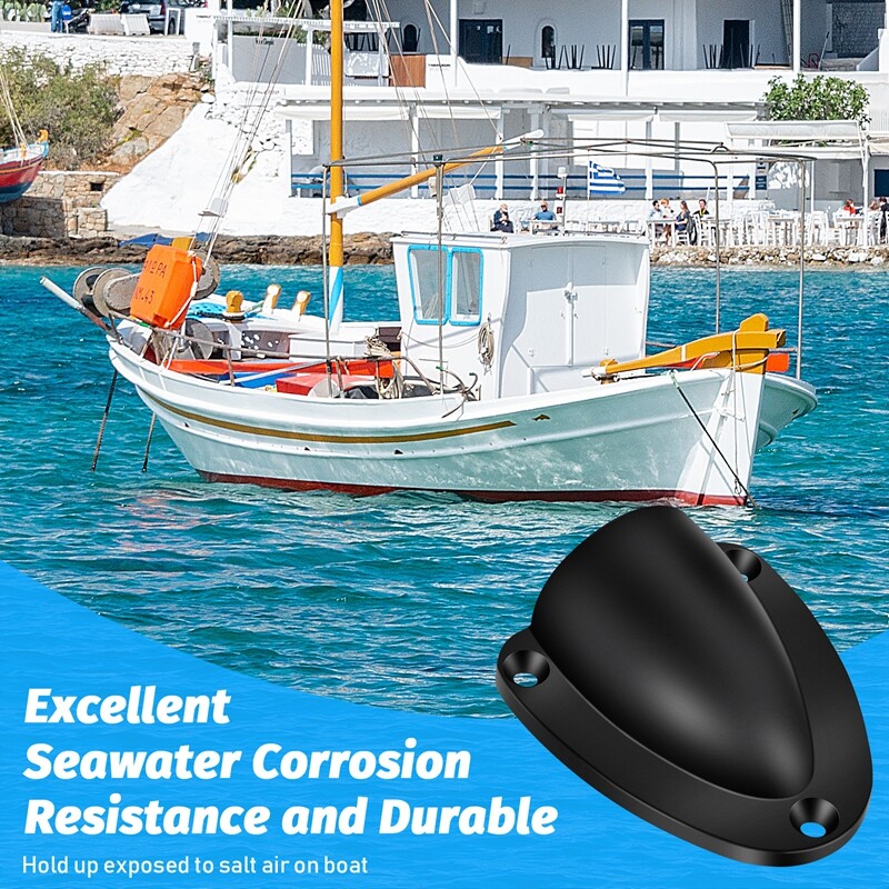 4 Pcs Nylon 2.5Inch Marine Wire Cable Vent Cover, Clamshell Vent for ...