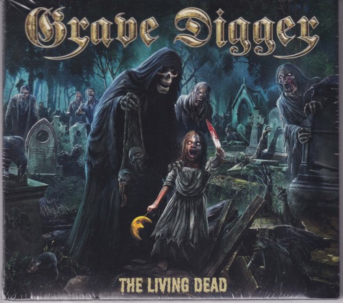 Grave Digger 2018 CD - The Living Dead +1 (Ltd. Digi.) Rebellion ...