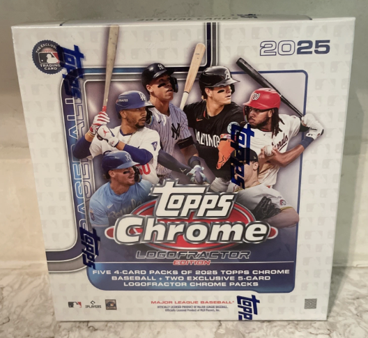 2025 TOPPS CHROME LOGOFRACTOR Box (Factory Sealed) | eBay