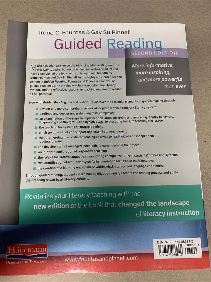 Guided Reading by Irene & Pinnell Fountas 2016 Trade Paperback ...