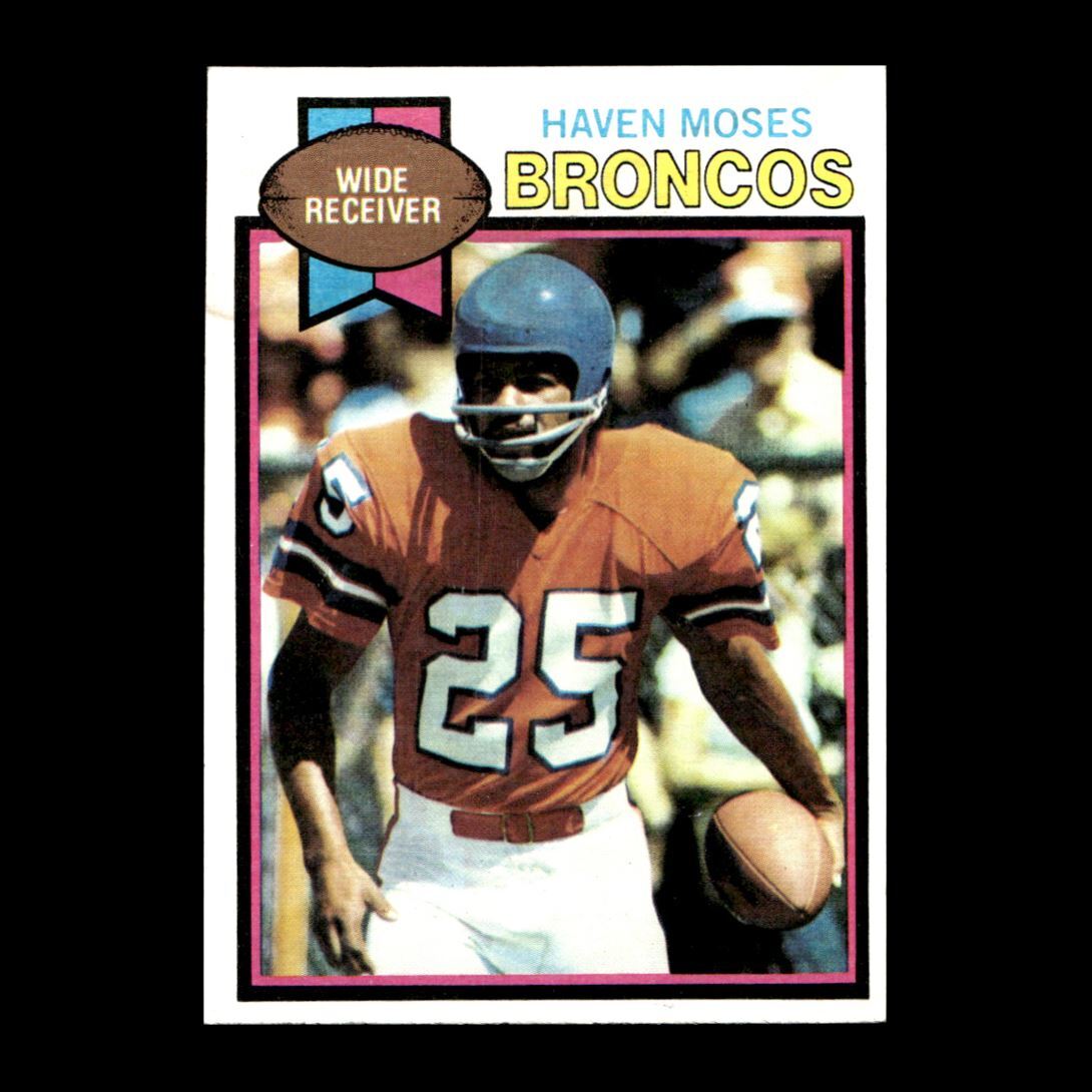 Haven Moses 1979 Topps Denver Broncos #313 R310H 2 | eBay