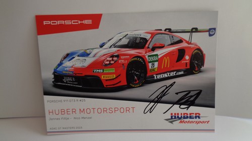 Huber Motorsport - Jannes Fittje - Nico Menzel - original signiert | eBay