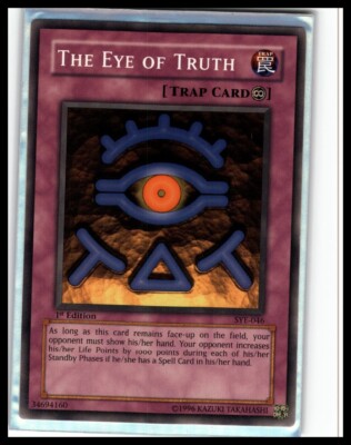 Starter Deck: Yugi Evolution #SYE-046 The Eye of Truth 1st Edition | eBay