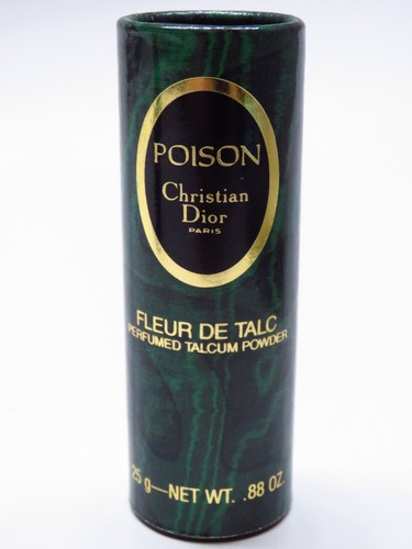 VTG Christian Dior Poison Fleur De Powder Talc Perfumed Talcum 0.88 oz ...