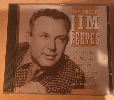Jim Reeves "The Great Jim Reeves" Like NEW CD *16 Tracks* GLD 63145 ...