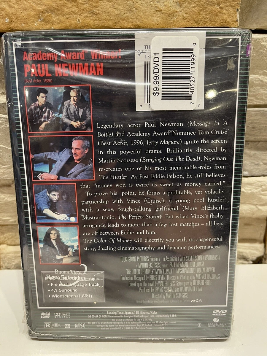 The Color Of Money Dvd