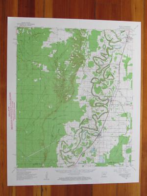 Wilmot Arkansas 1961 Original Vintage USGS Topo Map | eBay