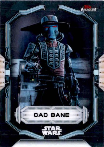 2022 Topps Finest Star Wars #17 Cad Bane Card | eBay