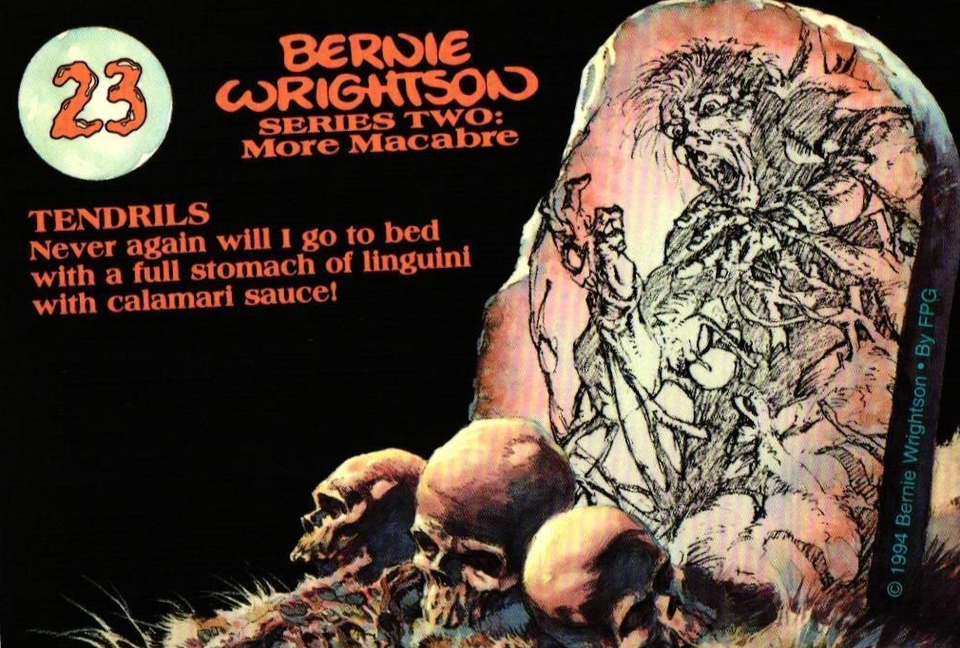 Tendrils Bernie Wrightson Series Two More Macabre 1994 Card | eBay