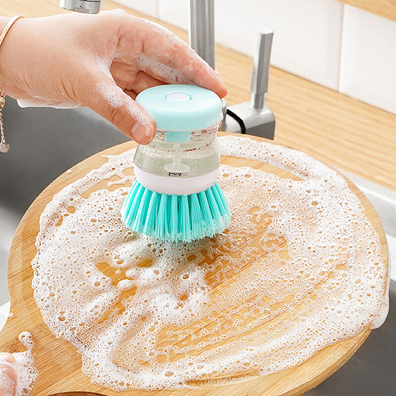 Wash Pot Dish Brush Washing Utensils With Washing Up Liquid Soap ...