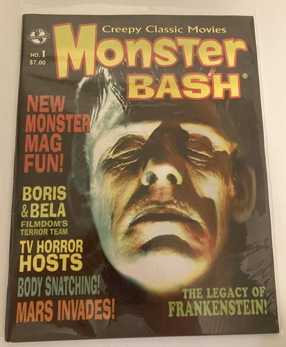 MONSTER BASH # 1 - HTF . Frankenstein cover . | eBay