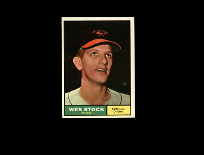 1961 Topps 26 Wes Stock EX-MT #D742319 | eBay
