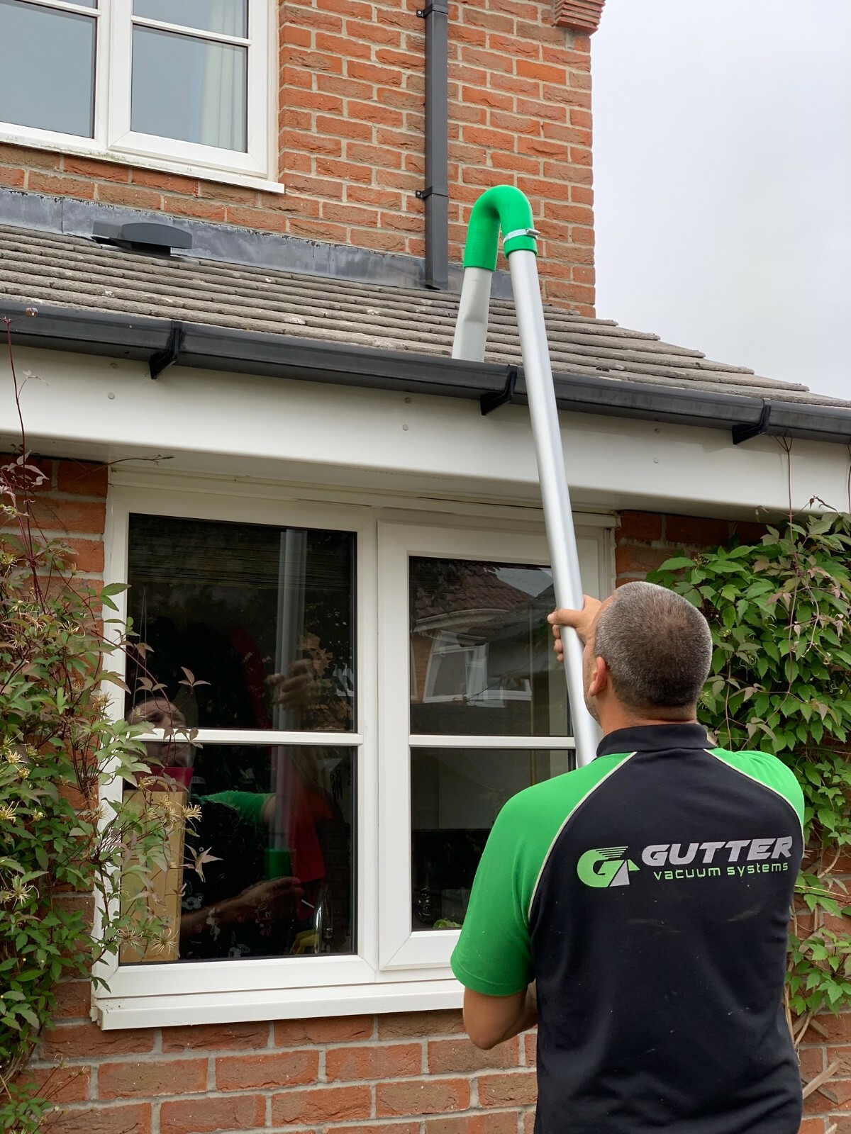 Gutter Vacuum Pole 135 Degree Head Swan Neck Nozzle Accessory Silicon ...