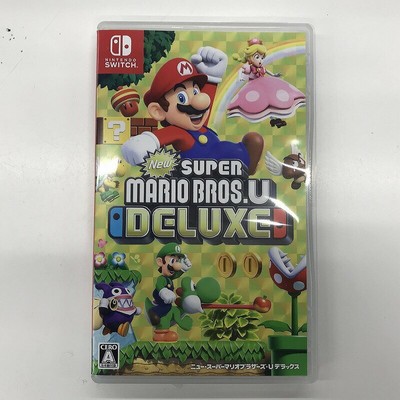 New Super Mario Bros. U Deluxe Nintendo Switch Japan Import F/S FedEx ...