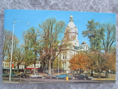 Vintage Parke County Court House, Rockville, Indiana Postcard | eBay