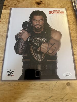Wwe ROMAN REIGNS Autographed Signed Official Licensed Authentic Promo ...