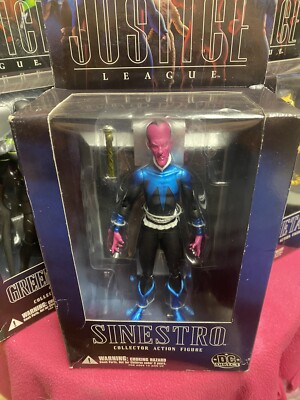 SINESTRO figure from Alex Ross Justice League by DC Direct | eBay