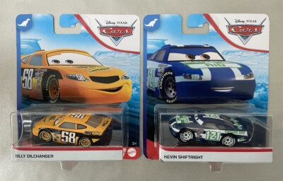 Lot / 2 Disney Pixar Cars Dinoco 400 Kevin Shiftright & Billy ...