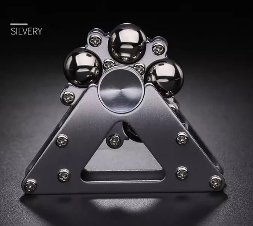 New Stainless Steel Hand Twisting Spinning Top Gyro Gyroscope Spinner ...