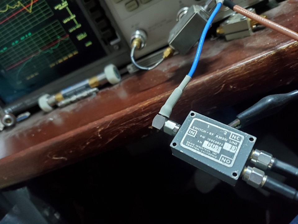 Daico 100C0073D SPDT RF Switch DC-2 GHz, SMA (F) Tested (photos) +12 ...