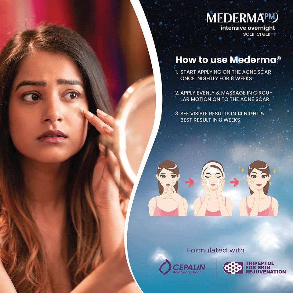 Mederma PM Acne Scar Removal Cream 10g | eBay