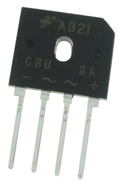 5Pcs GBU8K GBU-4 Bridge Rectifiers 8A Bridge Rectifier | eBay