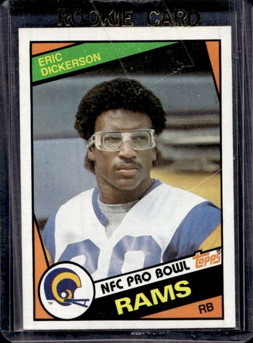 1984 Topps Eric Dickerson Rookie RC #280 Rams | eBay