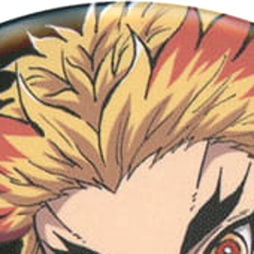 Kyojuro Rengoku Demon Slayer Mugen Train 57mm Button Air Comiket 3 L ...