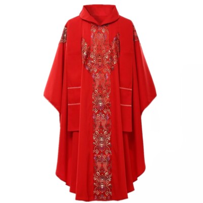 Vestments - Catholic Priest Red