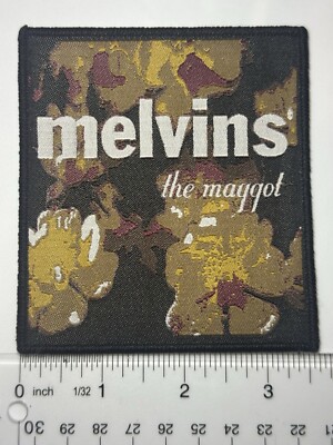 Melvins The Maggot Black Border Woven Patch | eBay