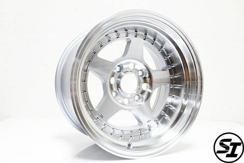 ROTA KYUSHA WHEELS POLISH 15X9 +0 4X100 FOR MIATA CIVIC INTEGRA XB E30 ...
