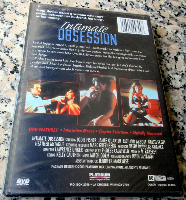 Intimate Obsession (DVD, 2002) for sale online | eBay