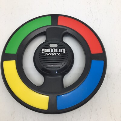 Simon Says Swipe Electronic Handheld Memory Game 2013 Tested & Works | eBay