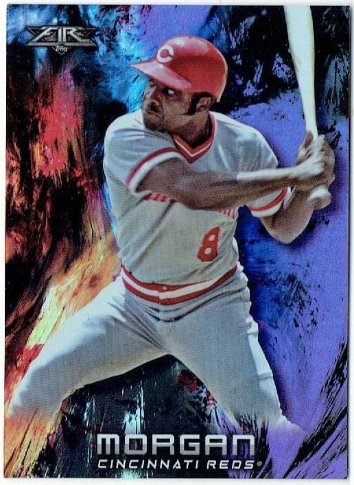 2018 Topps Fire - Joe Morgan #179 Purple /99 for sale online | eBay