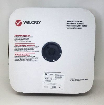 4" VELCRO BRAND Loop Fastener: Roll Nylon, Brown, Loop, 150 ft, Sew-On ...