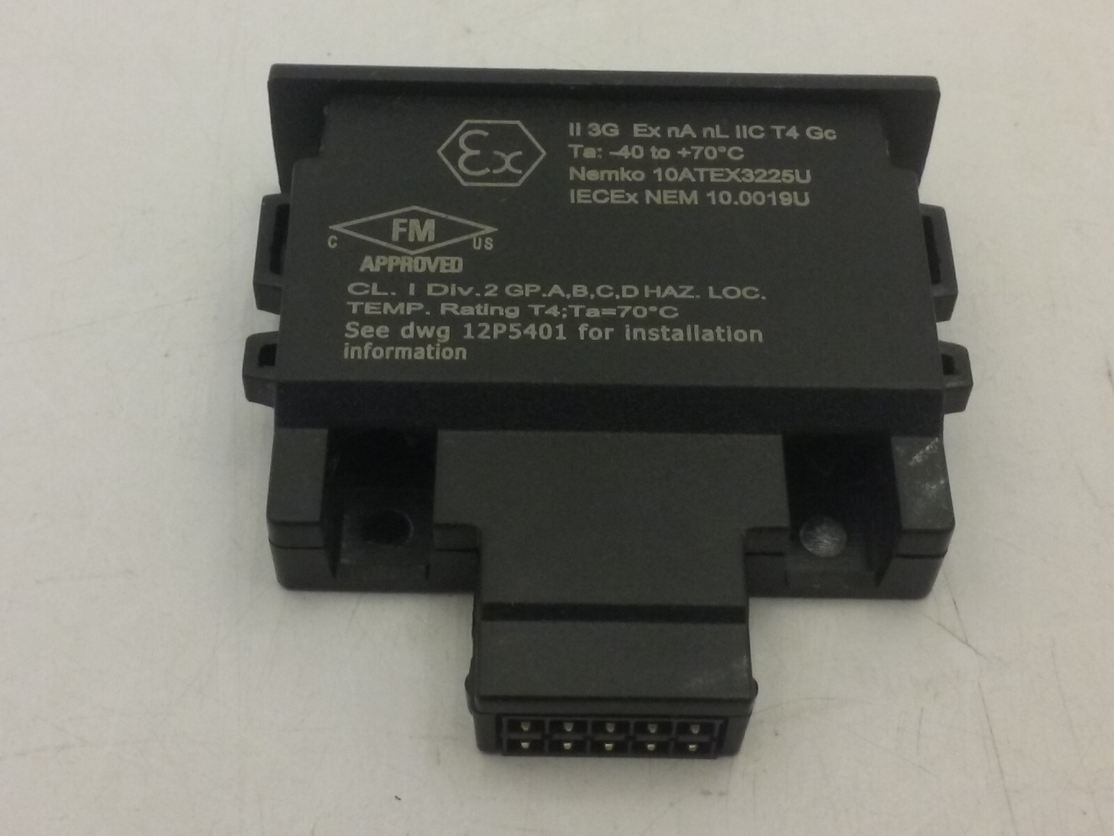 EMERSON DELTAV KL4501X1-BB1 ADDRESS PLUG #2 KL4501X1BB1 12P4983 for ...