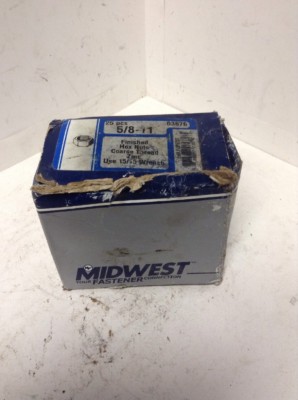 5/8" ZINC PLATED HEX NUTS -BOX OF 25 MIDWEST FASTNERS 03676 | eBay