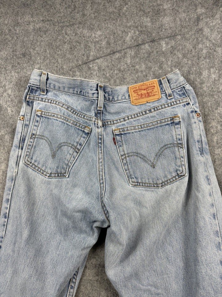 VINTAGE Levi’s 550 Jeans Women's Size 12M Relaxed Fit Tapered Leg | eBay