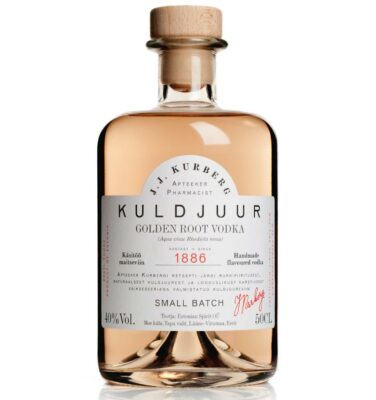 Vodka J.J. Kurberg Kuldjuur Golden Root ( Radice Dorata) Organic Bio cl ...