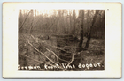 WW1 US Army 34th Infantry Division German Front Line Dugout Postcard 1918 | eBay