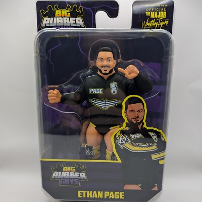 Collect Major Big Rubber Guys 8 Ethan Page MOC All Ego NXT TNA | eBay