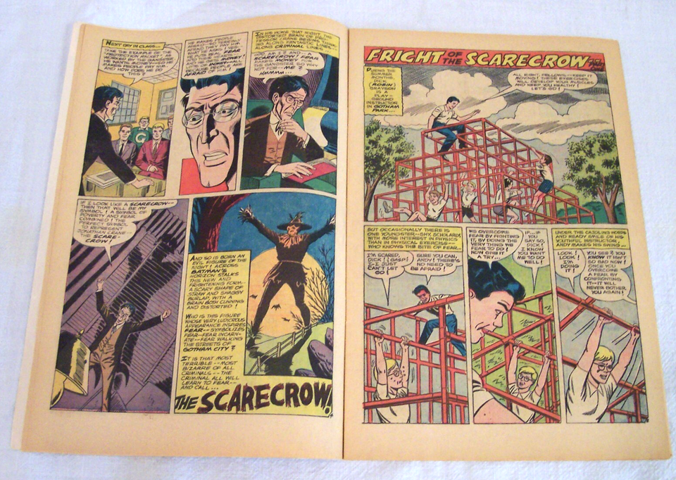 DC COMICS BATMAN #189 FEB. 1967 1ST SILVER AGE APPEARANCE OF SCARECROW ...