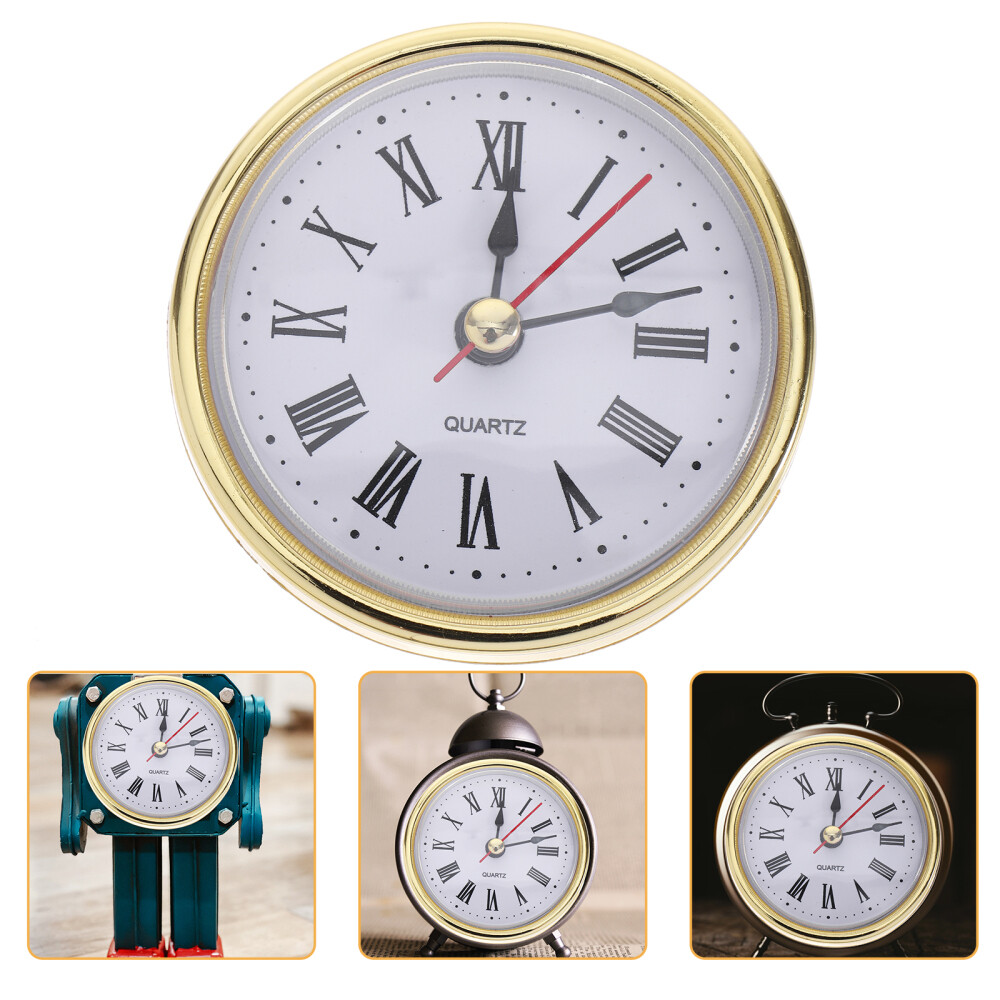 Round Quartz Clock Movement Replacement LOVIVER 61mm Quartz Clock