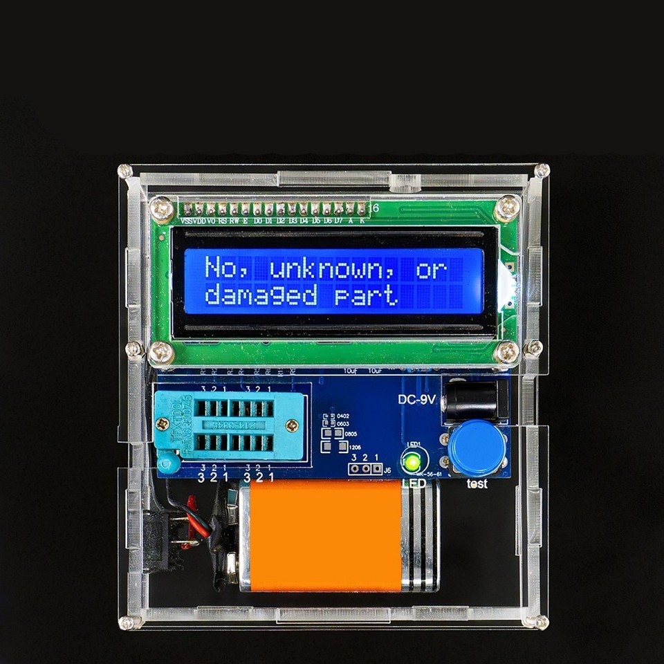 Comprehensive Transistor Tester Kit for Circuit Measurement and DIY ...